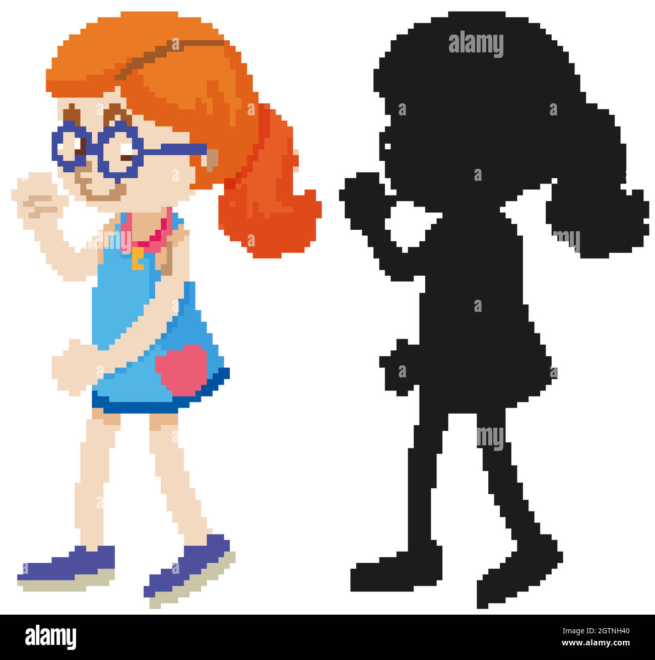 Geek girl series hi-res stock photography and images - Alamy