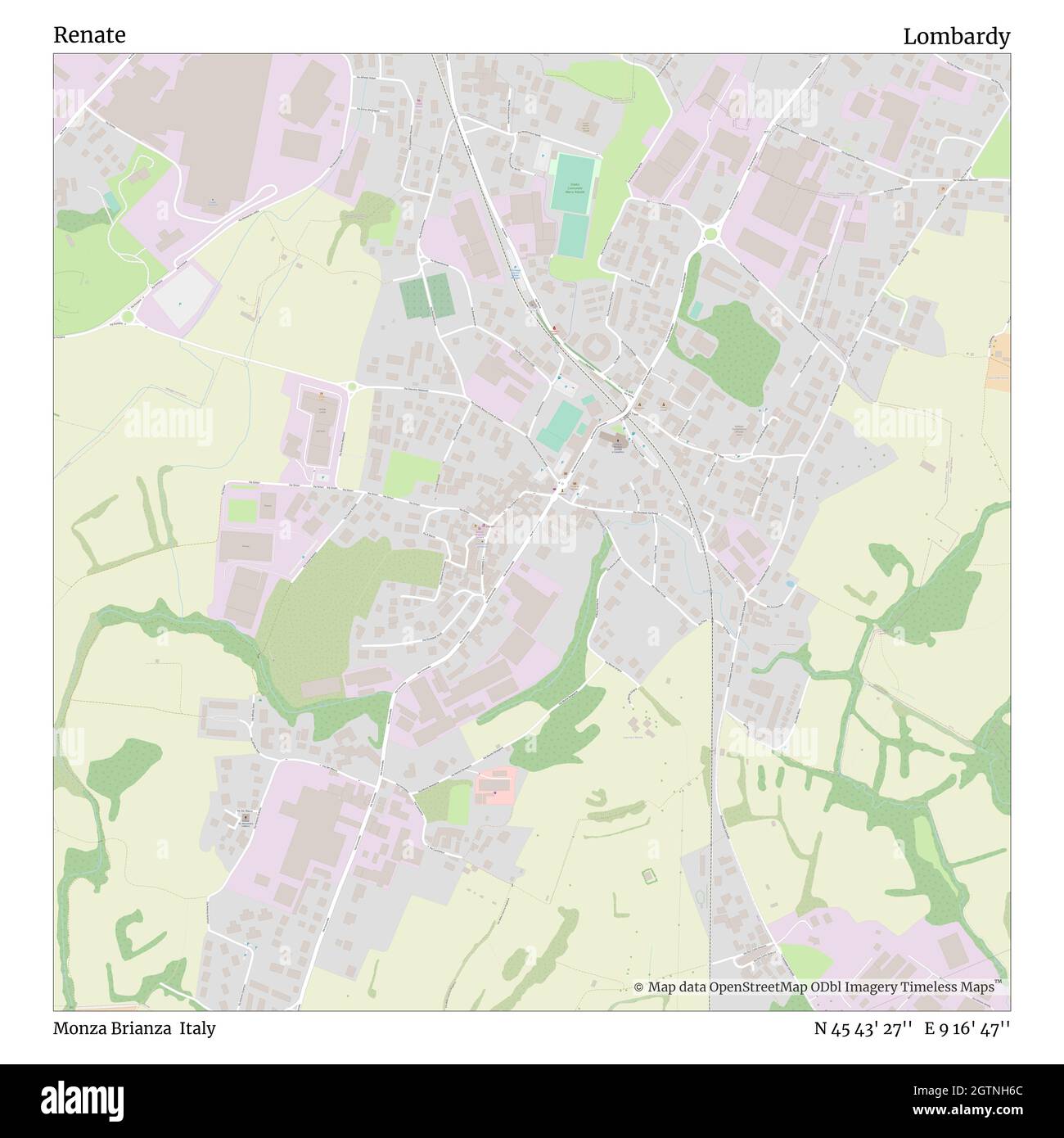 Monza brianza map Cut Out Stock Images & Pictures - Alamy