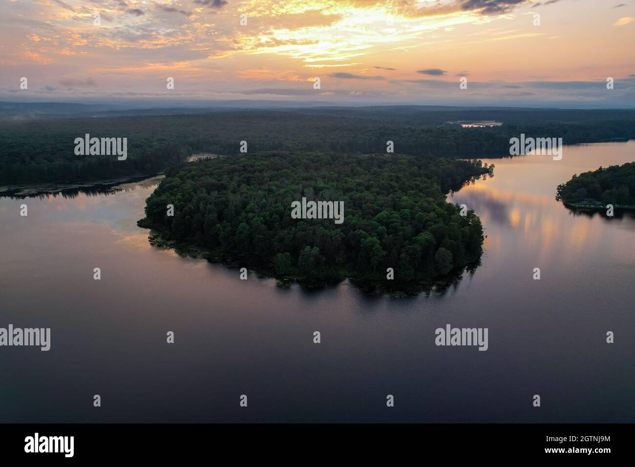 Aerial scenic shot river against hi-res stock photography and images ...