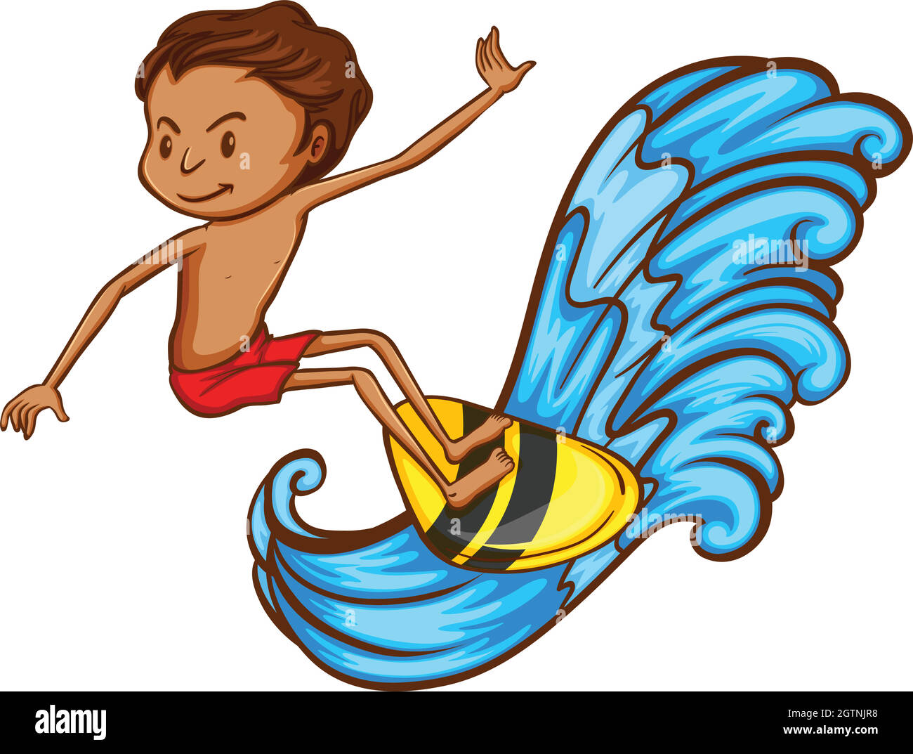 Watersport Cut Out Stock Images & Pictures - Alamy
