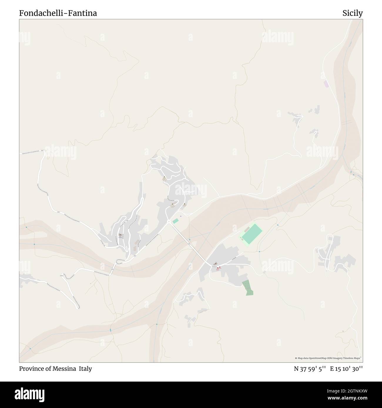 Fondachelli-Fantina, Province of Messina, Italy, Sicily, N 37 59' 5 ...