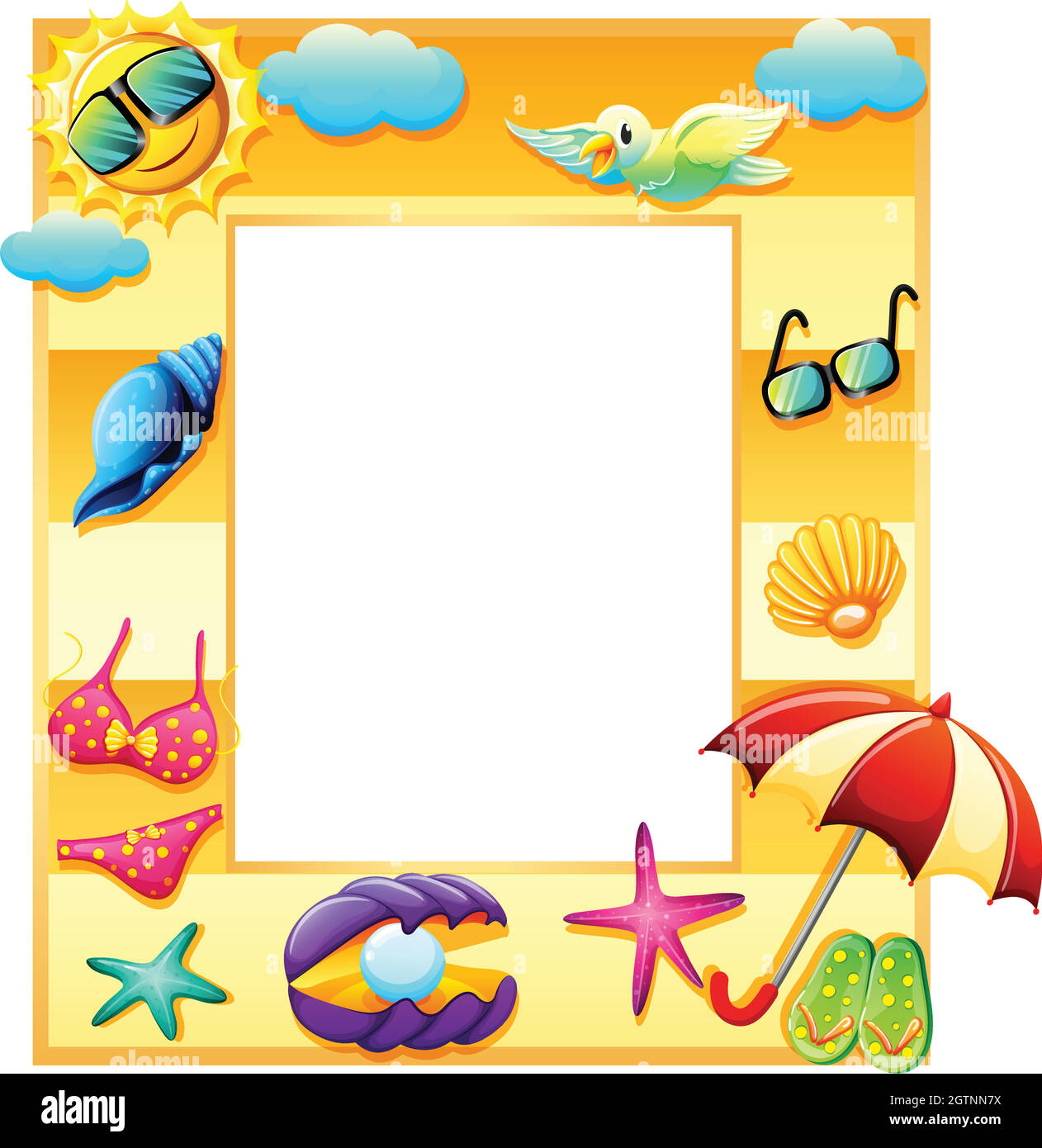 Summer ad Cut Out Stock Images & Pictures - Alamy