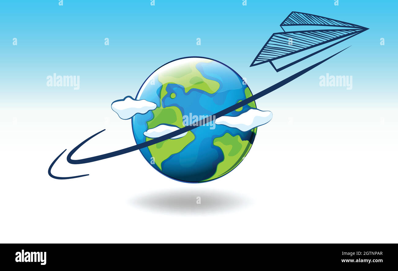 Earth clouds Stock Vector Images - Alamy