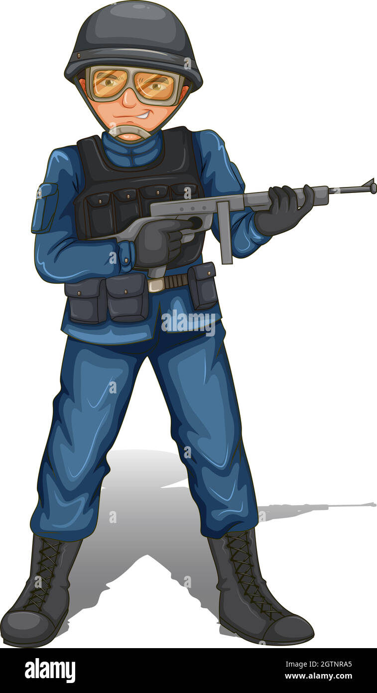 A paratrooper helmet Stock Vector Images - Alamy