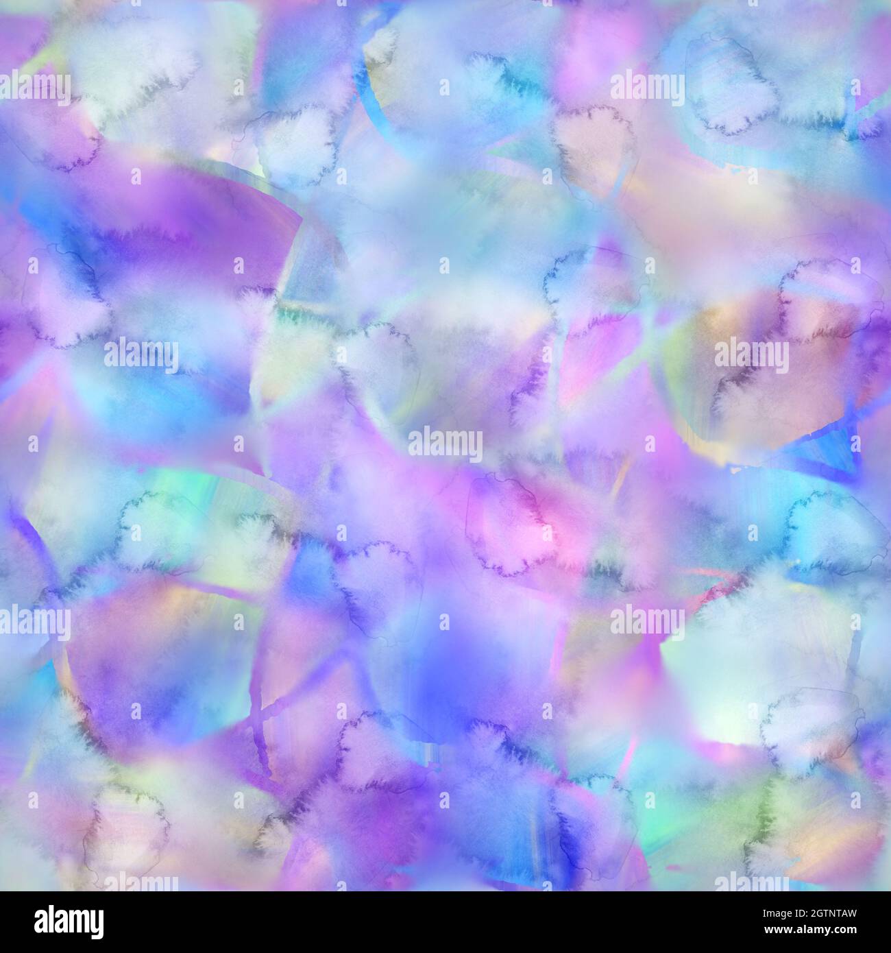 Seamless watercolor wash painting pattern swatch for surface print ...