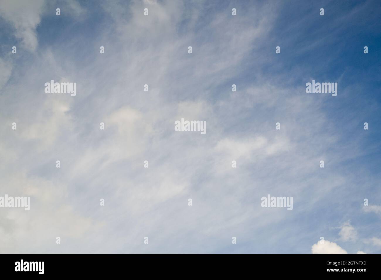 Blue sky and clouds - empty cloudscapes Stock Photo - Alamy