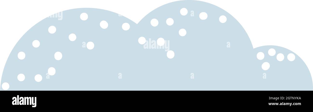 cloud sky with dots Stock Vector Image & Art - Alamy