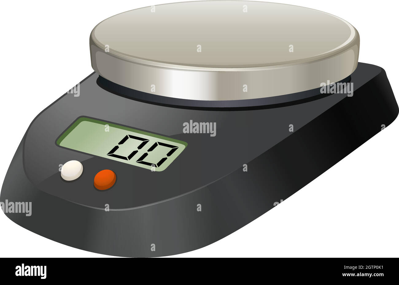 Lab scale with metal plate Stock Vector Image & Art - Alamy