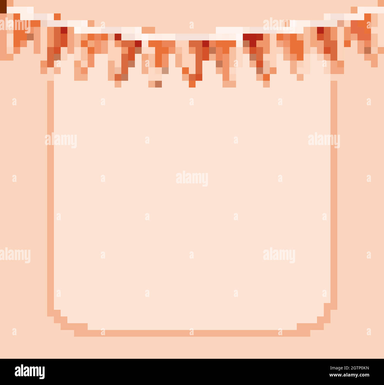 Orange frame with flags and frame Stock Vector Image & Art - Alamy