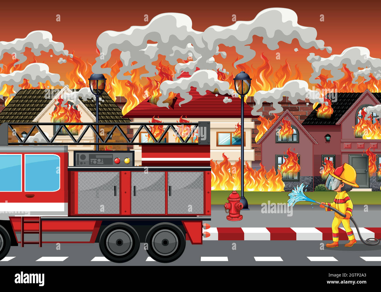 Disaster emergency Stock Vector Images - Alamy