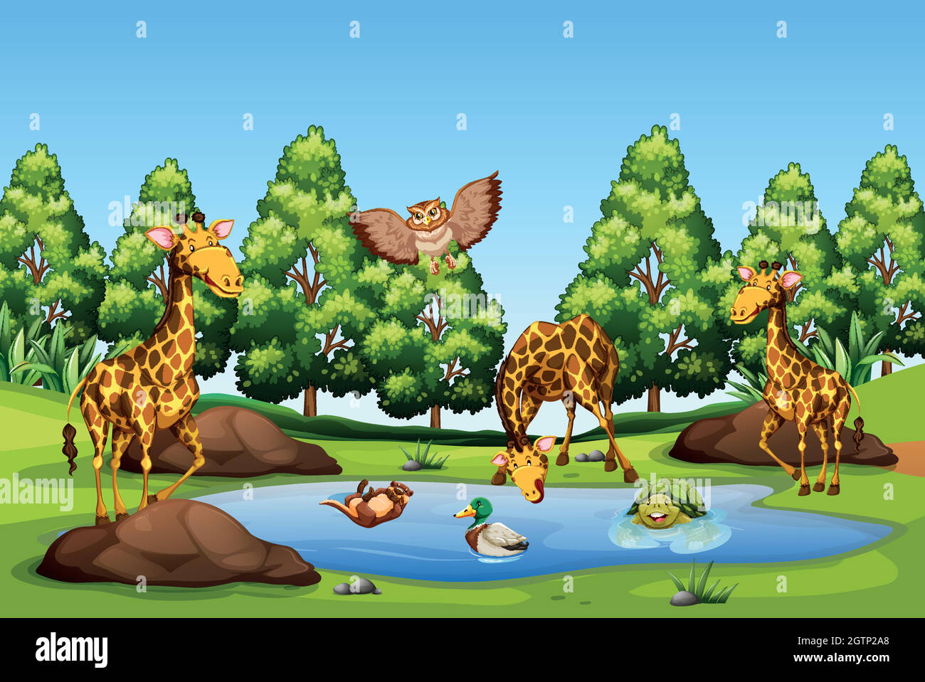 Many grass Stock Vector Images - Alamy