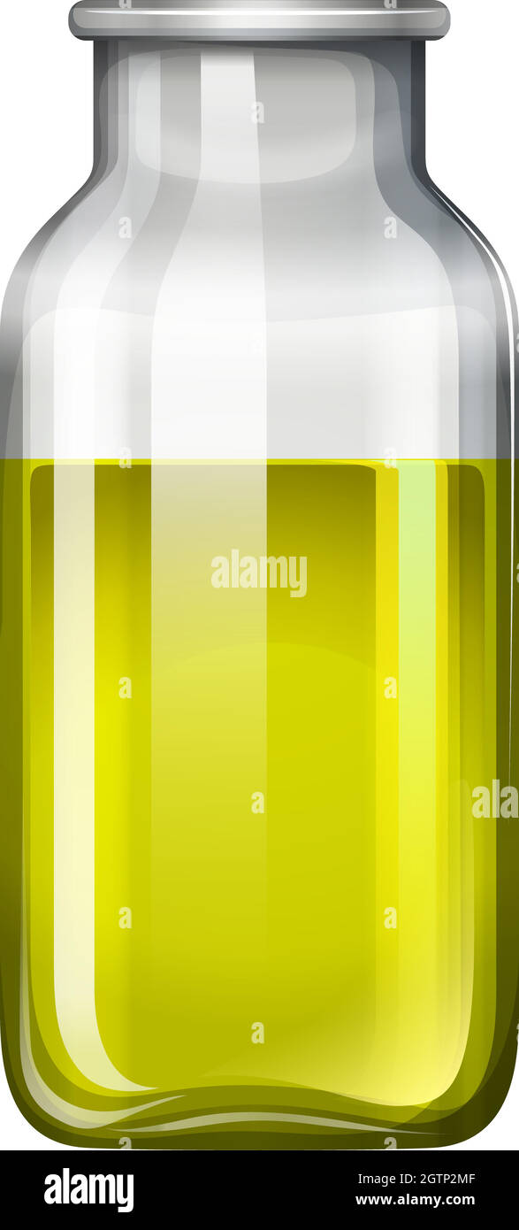 Glass transparent bottle Stock Vector Images - Alamy