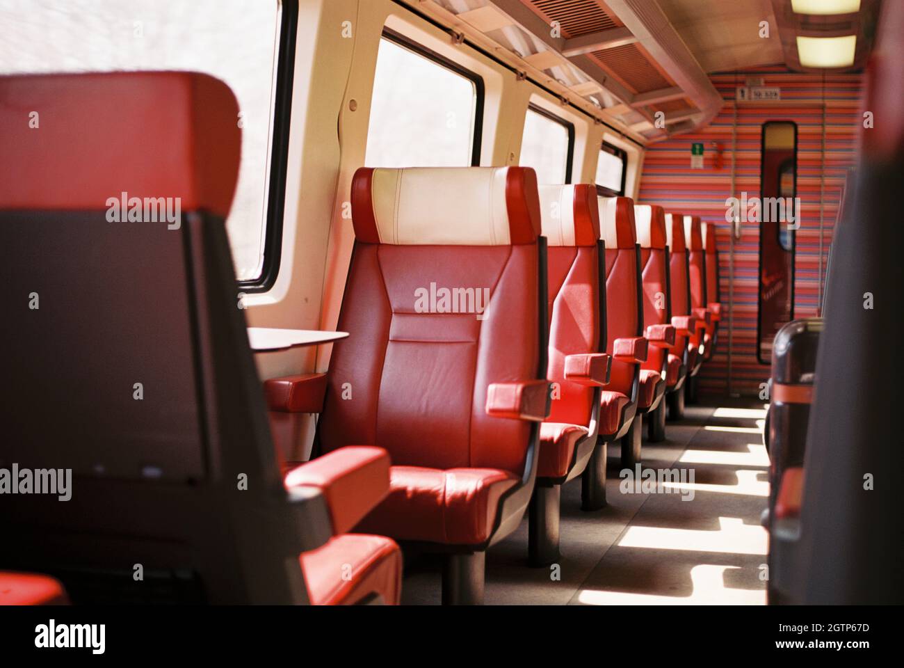 Train seats netherlands hi-res stock photography and images - Alamy