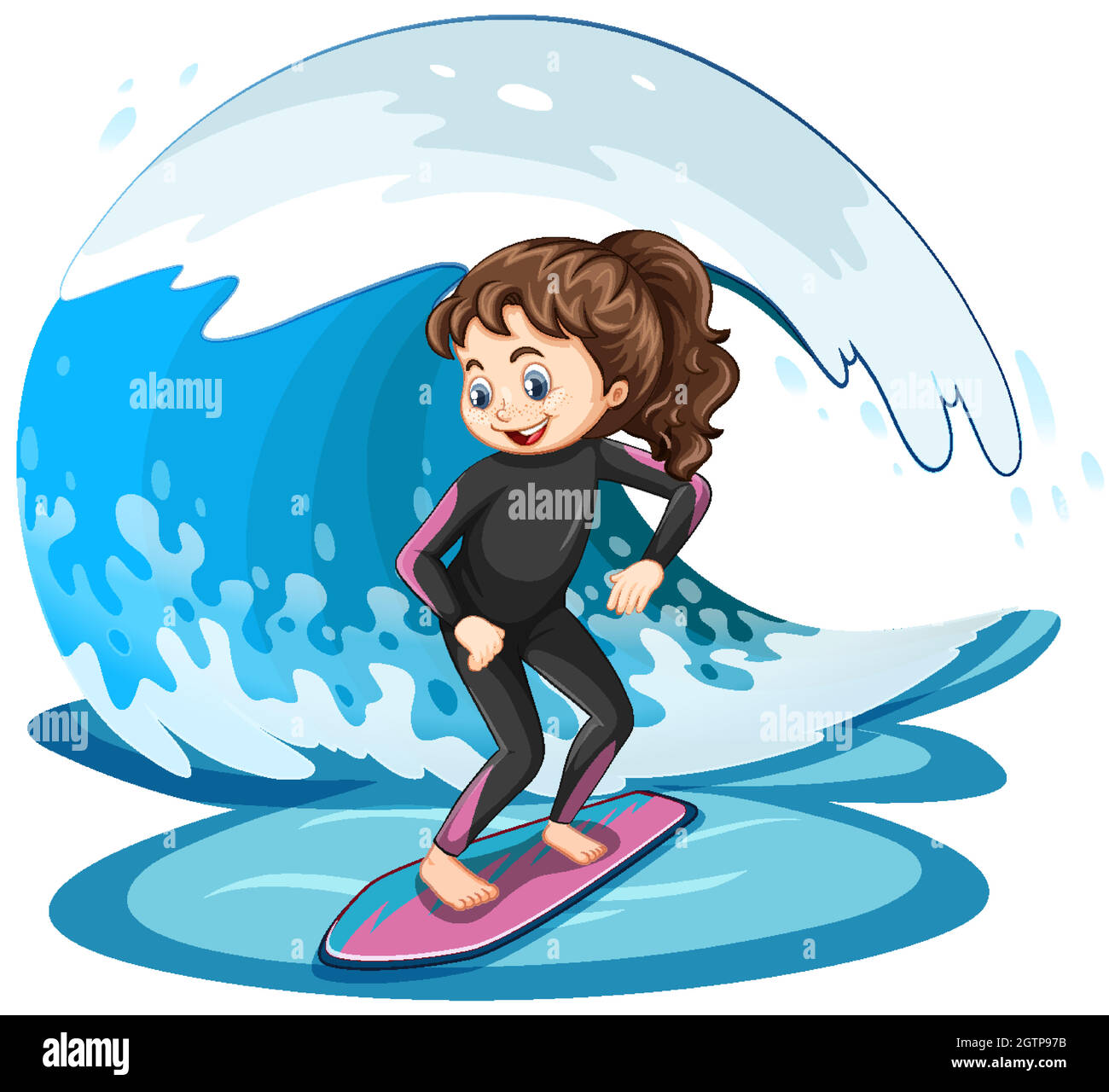 Kids playground wave Stock Vector Images - Alamy