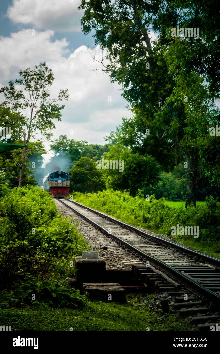 Kulaura Railway Station Stock Photo - Alamy