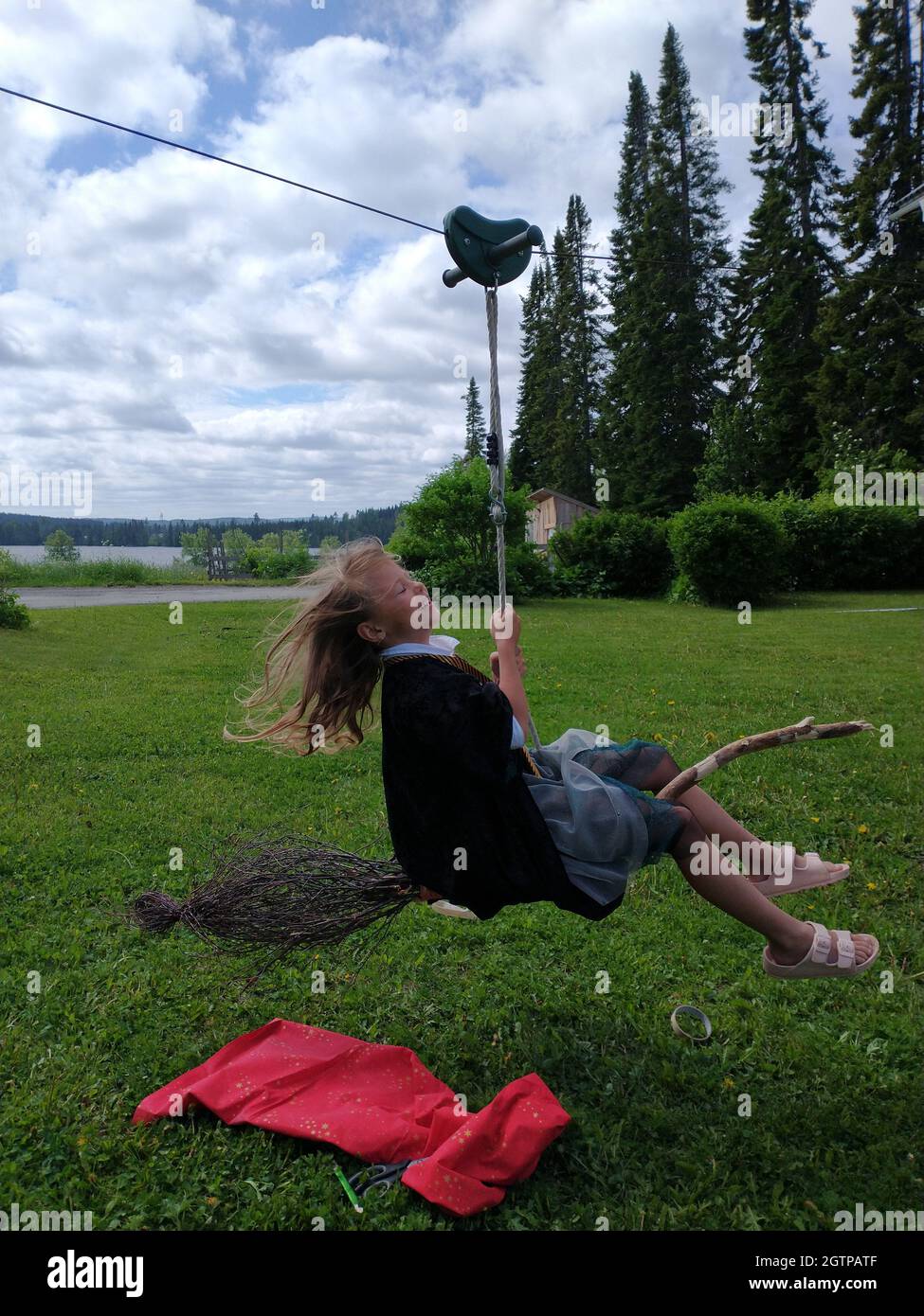 Jumping witch hi-res stock photography and images - Alamy