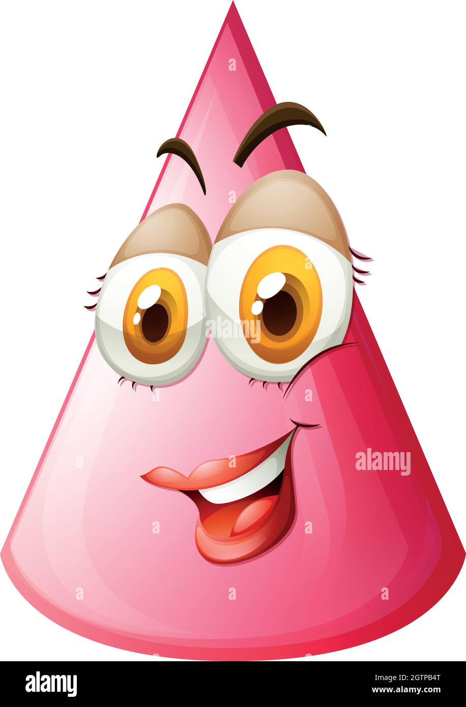 Pink lips clipart hi-res stock photography and images - Alamy