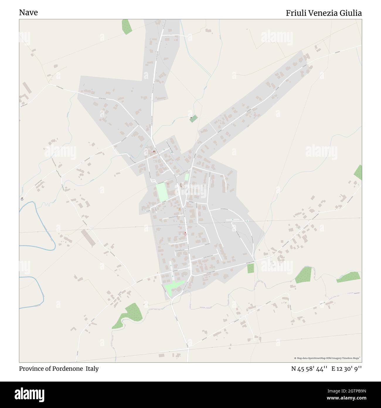 Pordenone province map hi-res stock photography and images - Alamy
