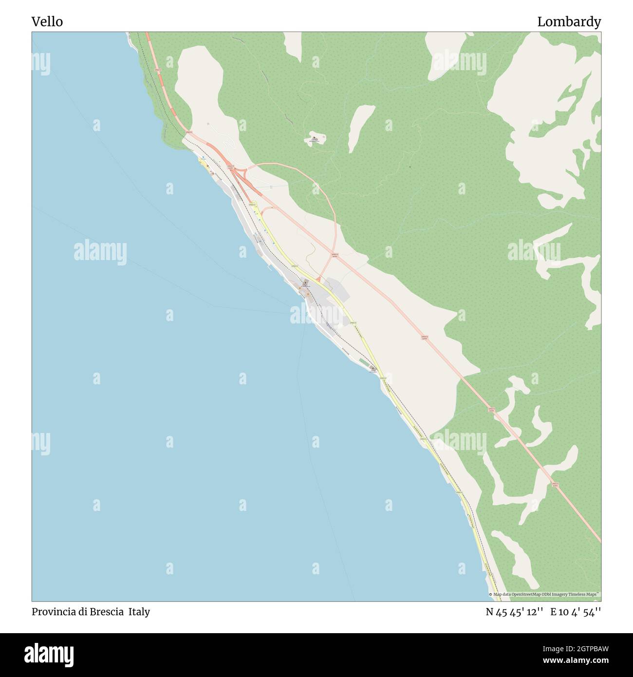 Vello, Provincia di Brescia, Italy, Lombardy, N 45 45' 12'', E 10 4' 54 ...