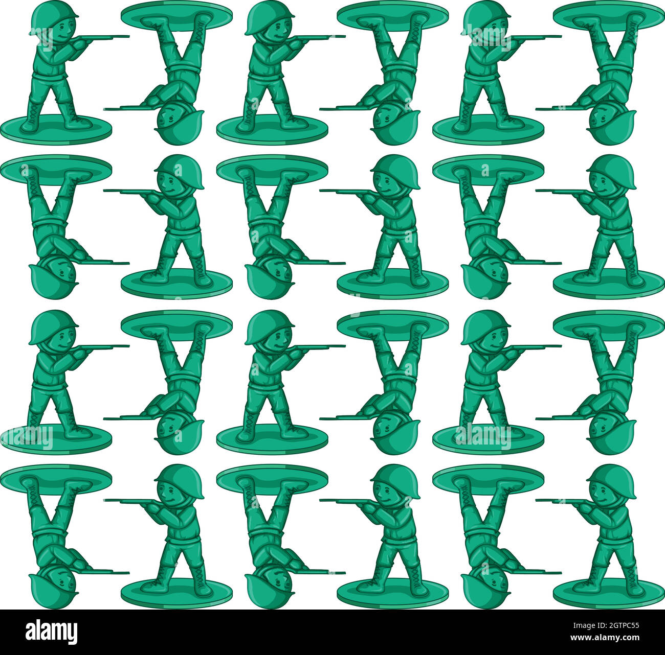 Seamless background with toy soldiers Stock Vector Image & Art - Alamy