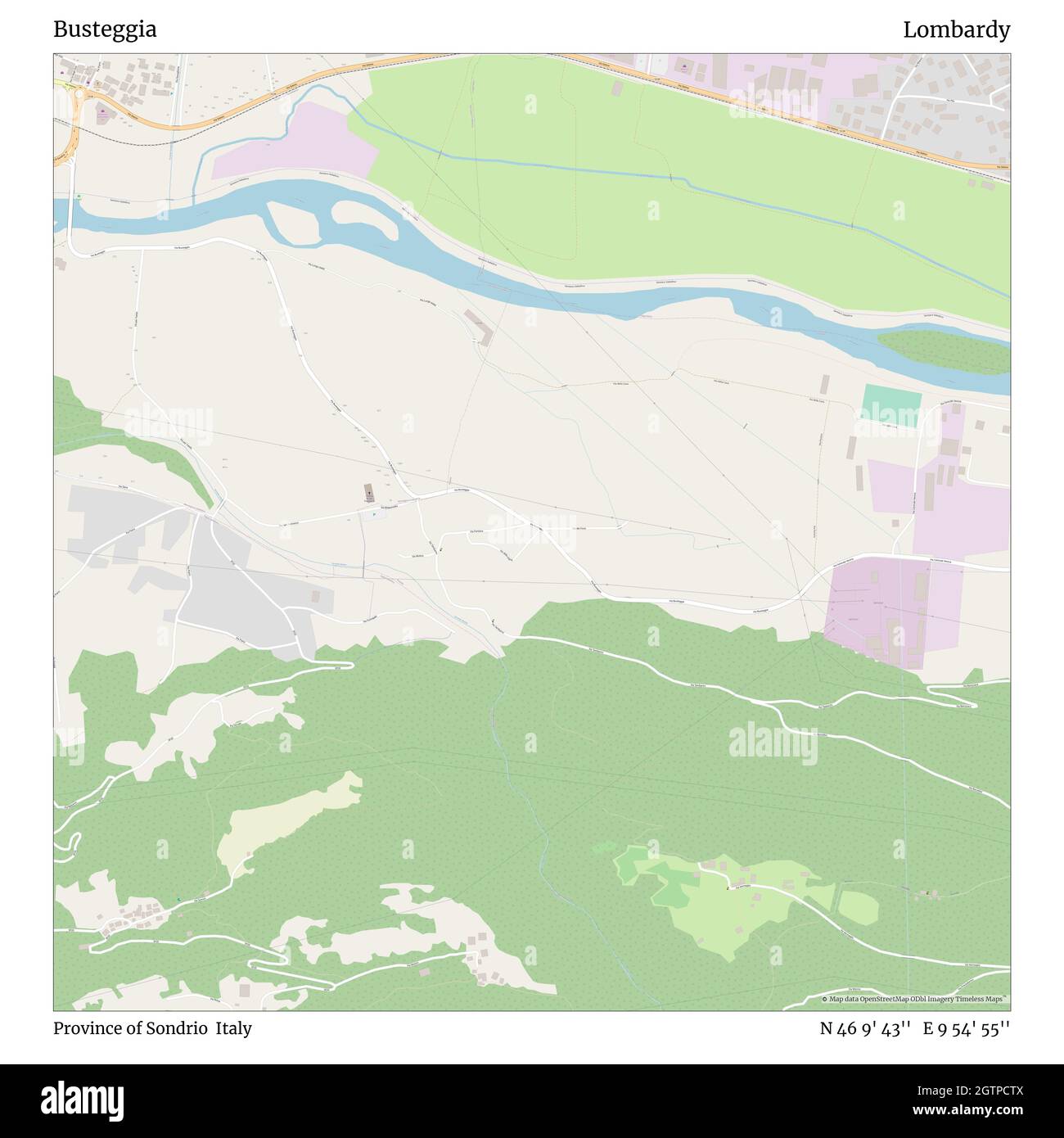 Busteggia, Province of Sondrio, Italy, Lombardy, N 46 9' 43'', E 9 54 ...