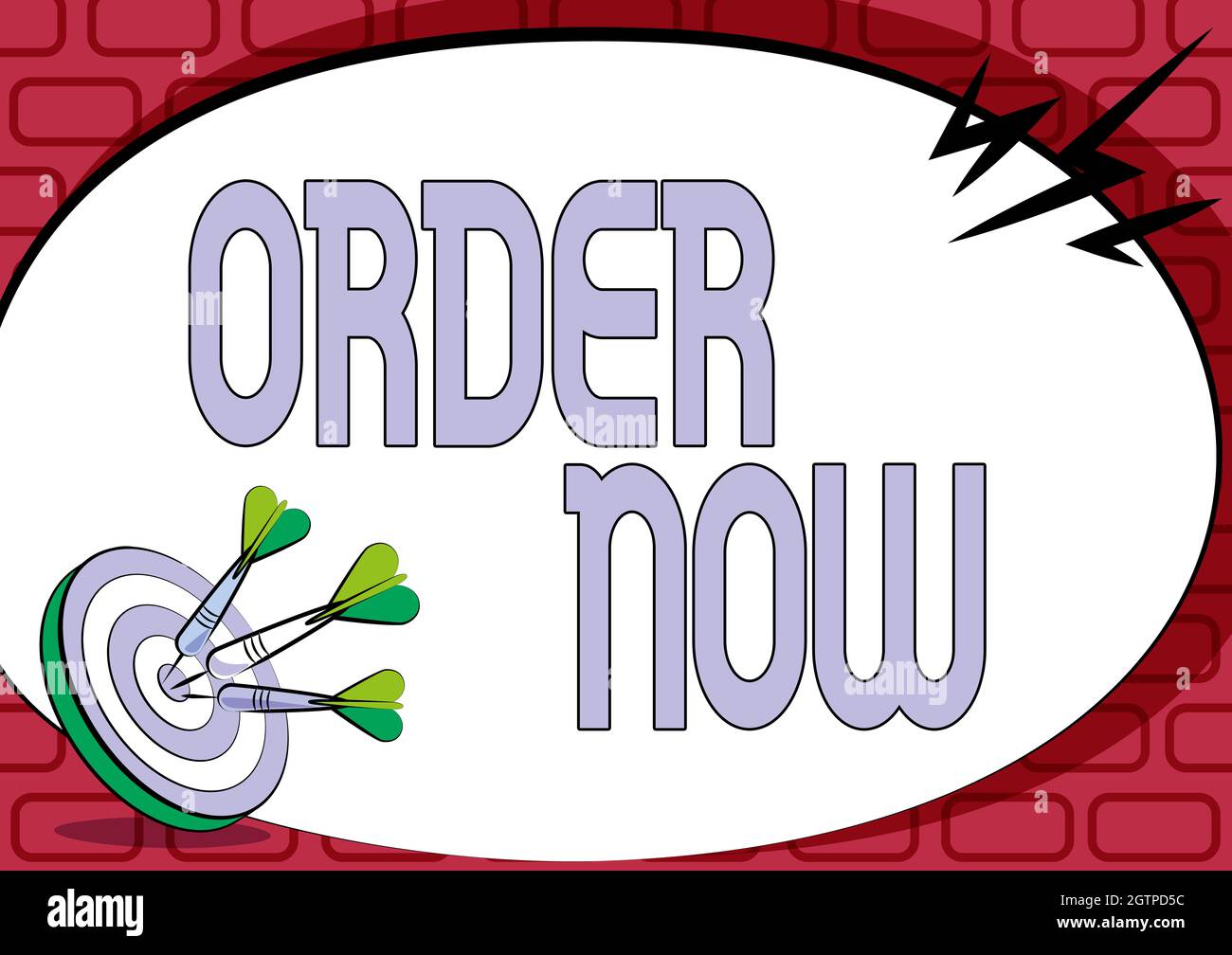 Conceptual caption Order Now. Word Written on confirmed request by one ...