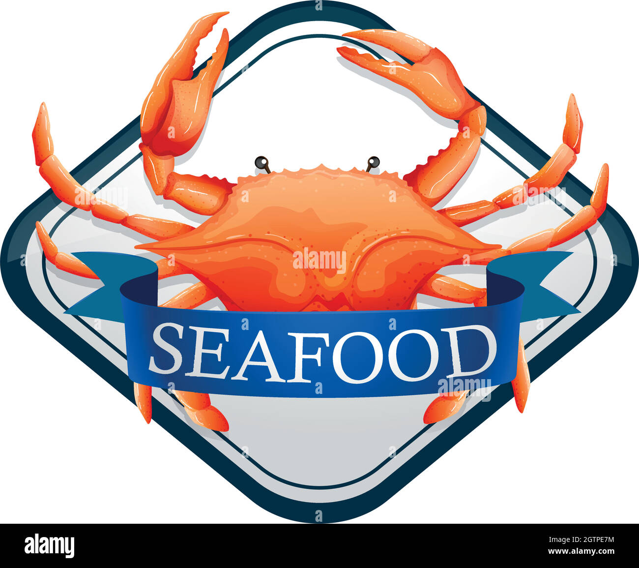 Blue Crab Logo