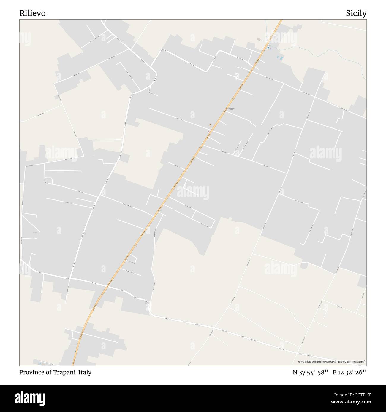 Trapani province map hi-res stock photography and images - Alamy