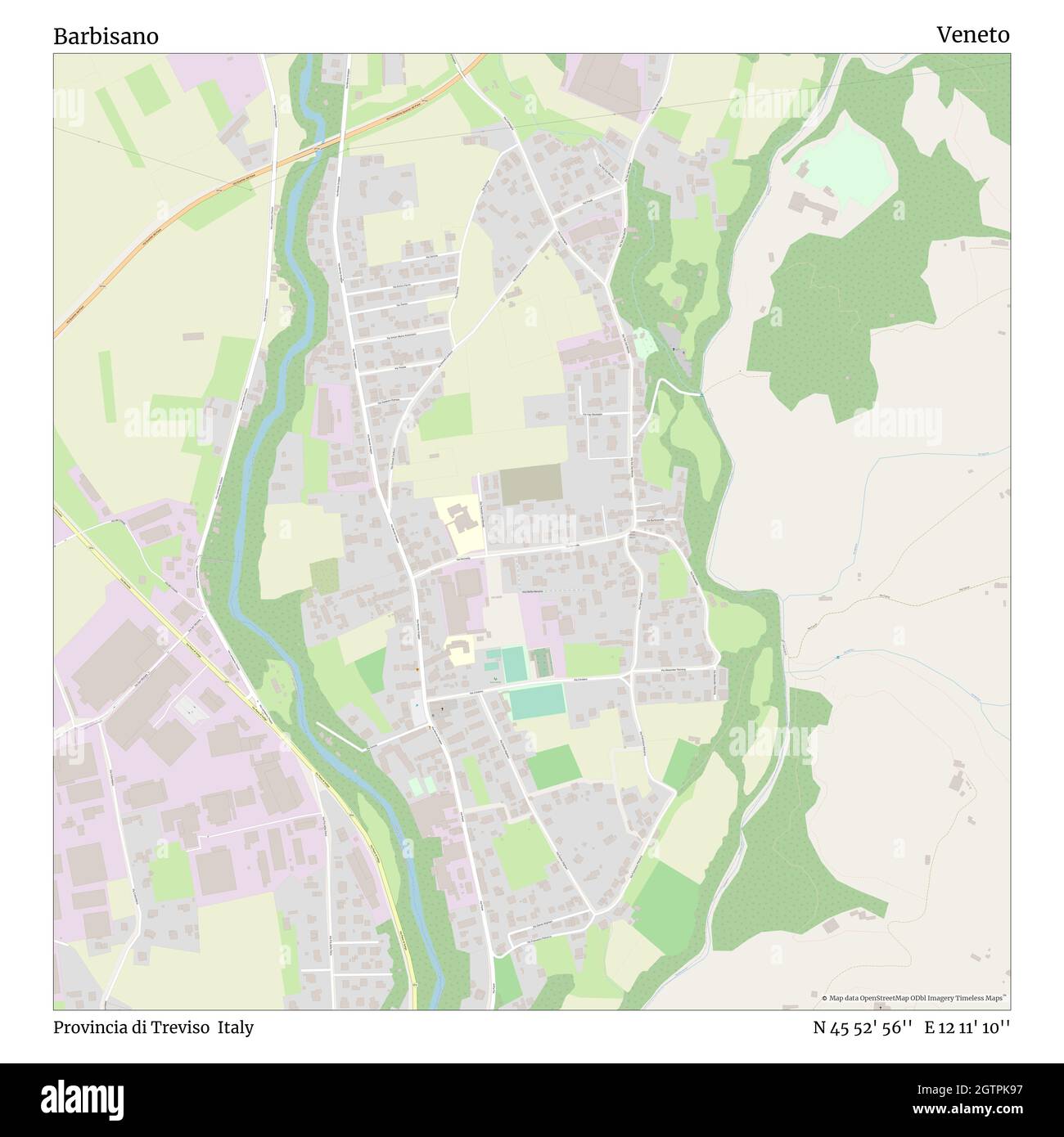 Map of treviso hi-res stock photography and images - Alamy