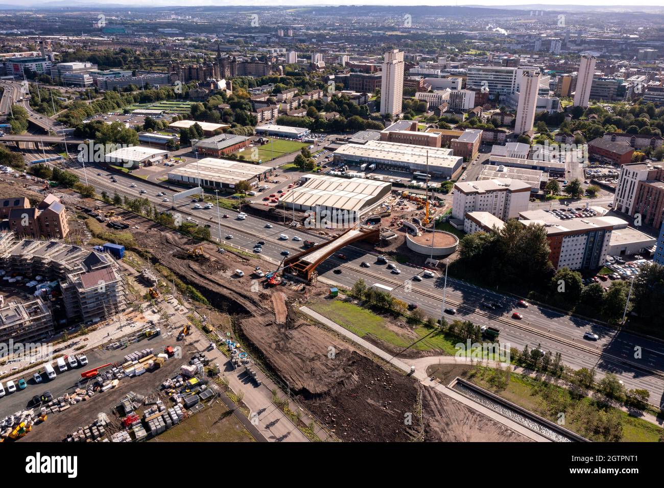 New sighthill bridge hi-res stock photography and images - Alamy