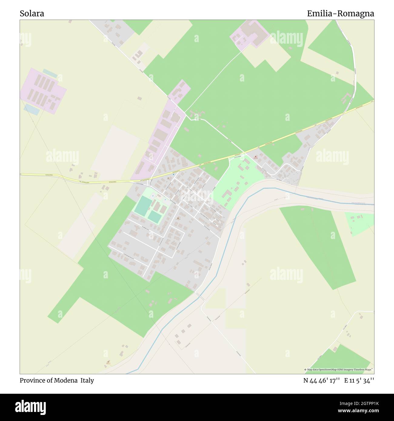 Modena province map hi-res stock photography and images - Alamy