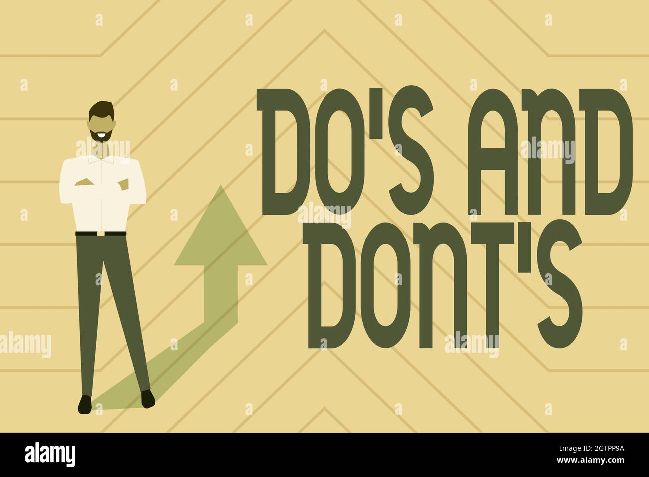 Sign displaying Do S And Dont S. Business concept Rules or customs ...
