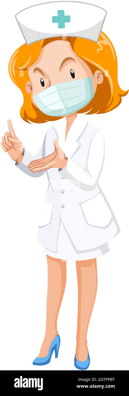 Cartoon doctor character in Stock Vector Images - Alamy