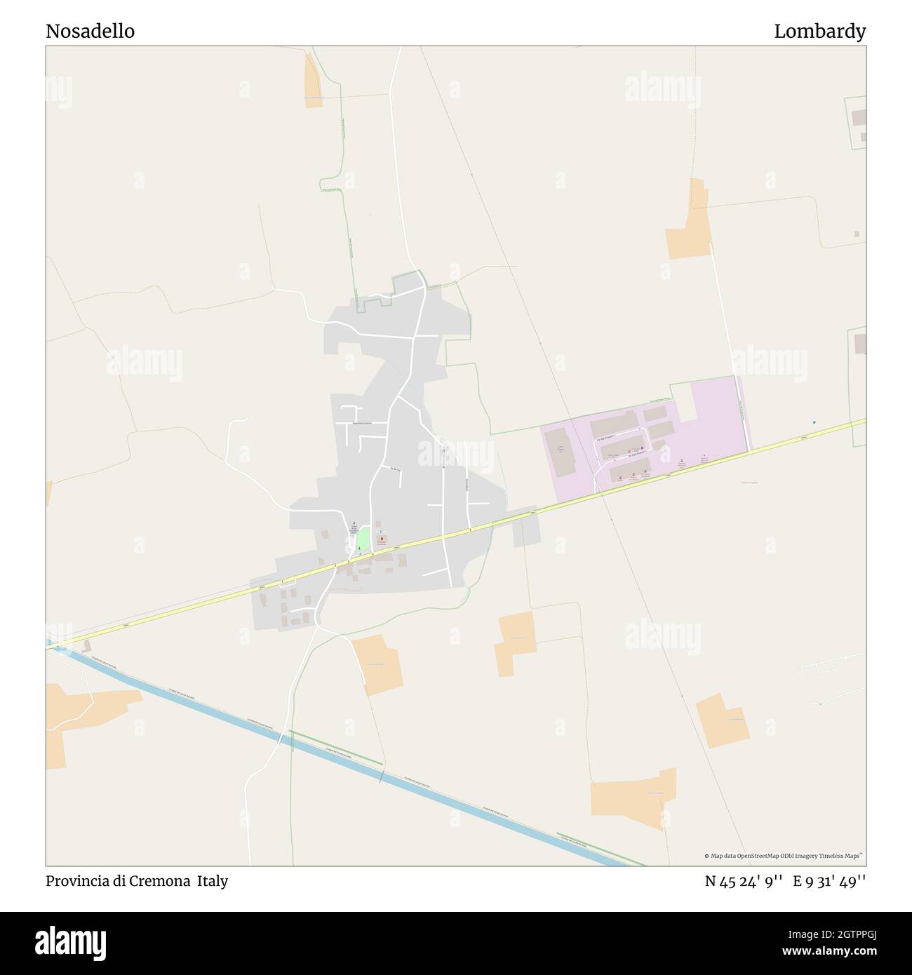 Map of cremona hi-res stock photography and images - Alamy