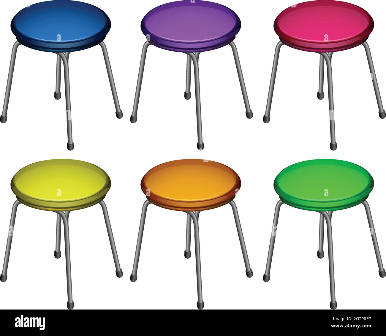 Stalls circle Stock Vector Images - Alamy