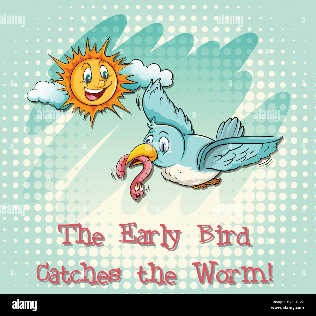 Old worm Stock Vector Images - Alamy