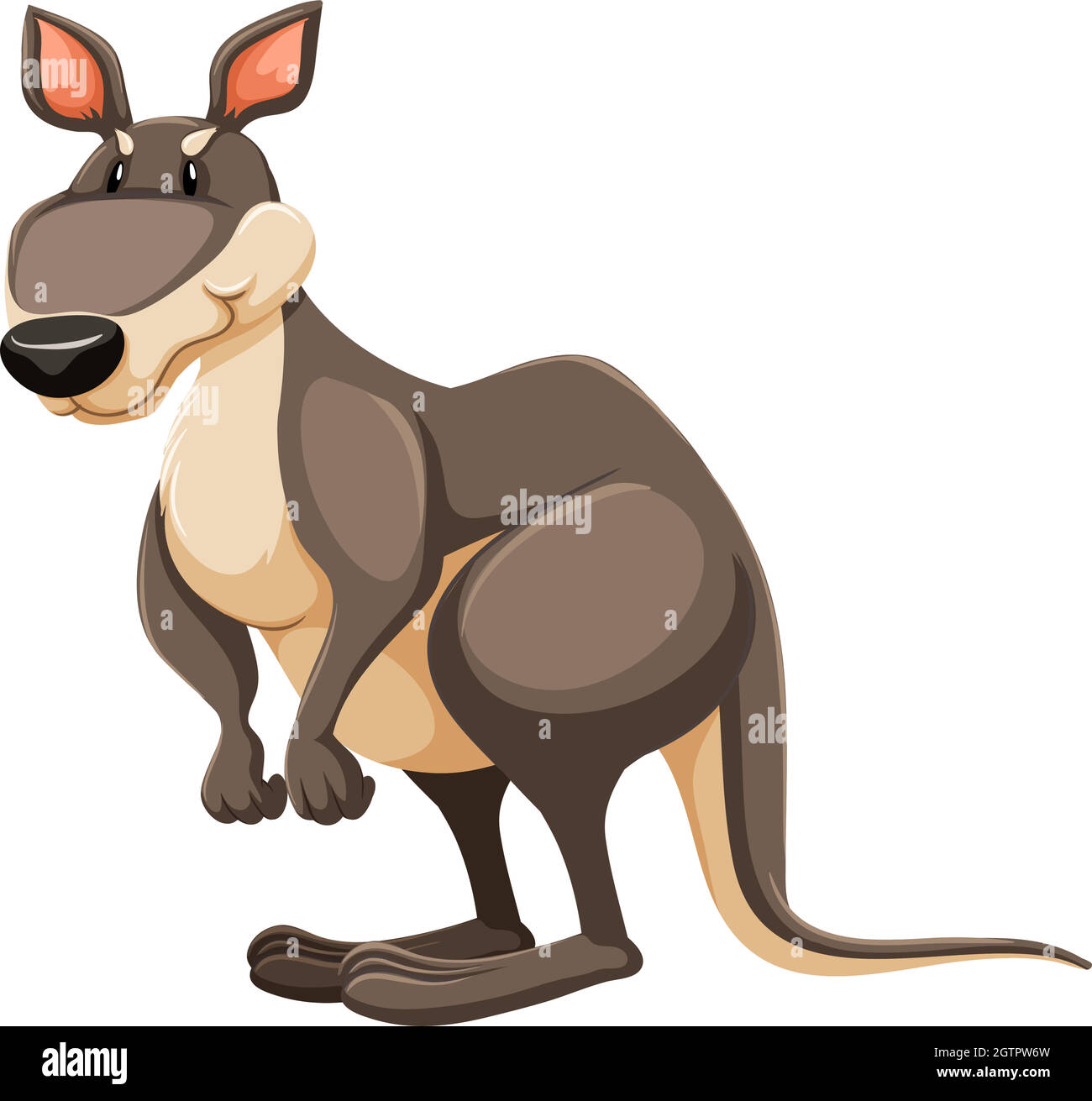 Huge kangaroo Cut Out Stock Images & Pictures - Alamy