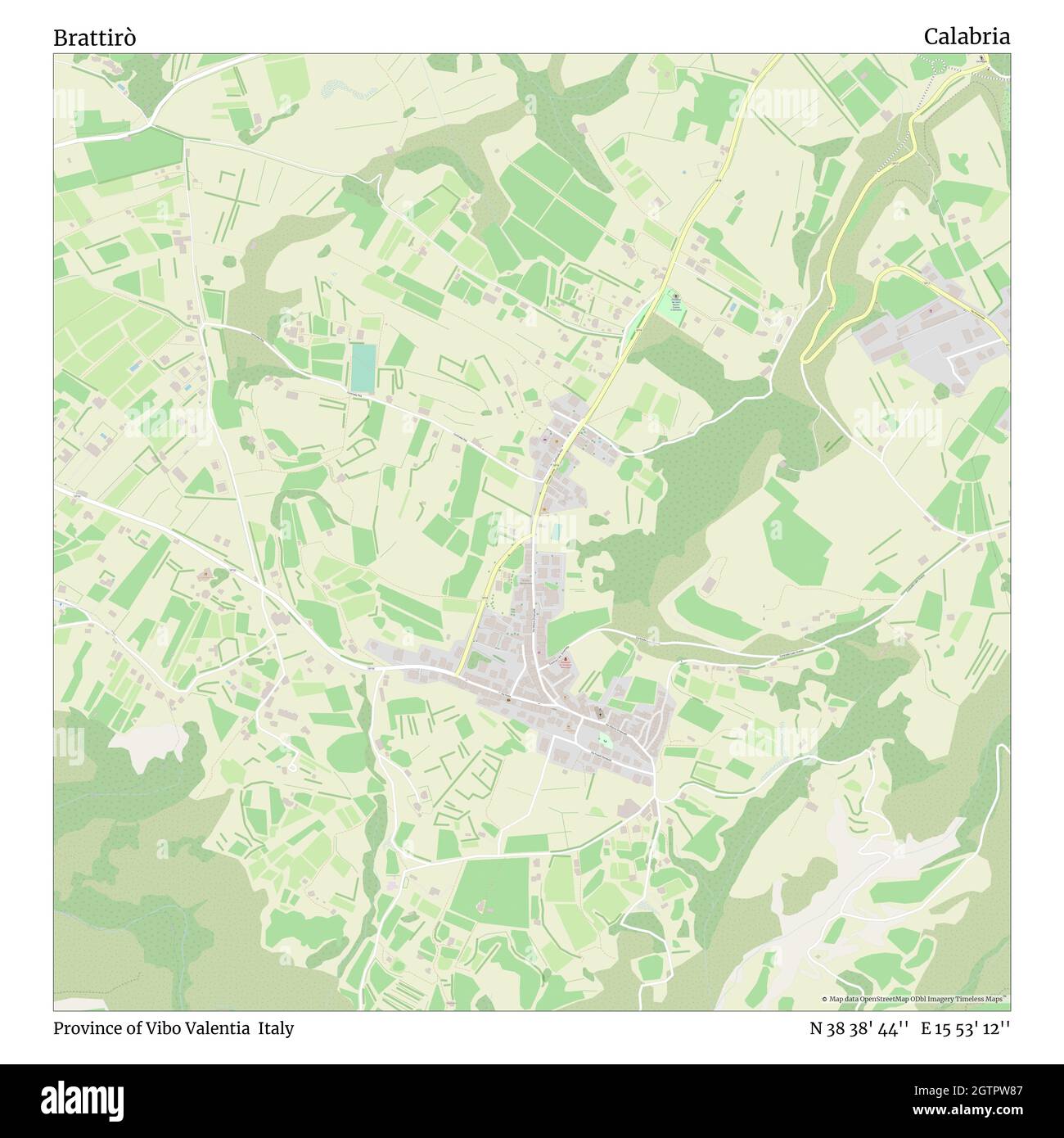 Map of vibo valentia hi-res stock photography and images - Alamy