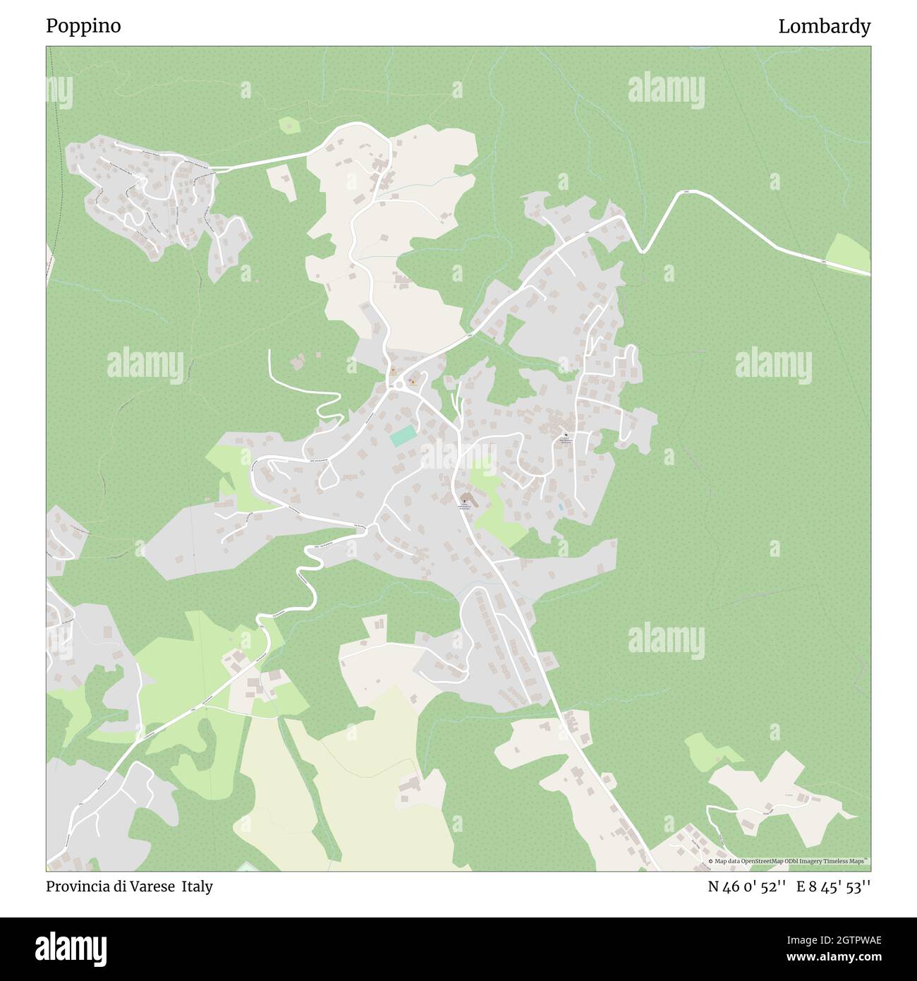 Map of varese hi-res stock photography and images - Alamy