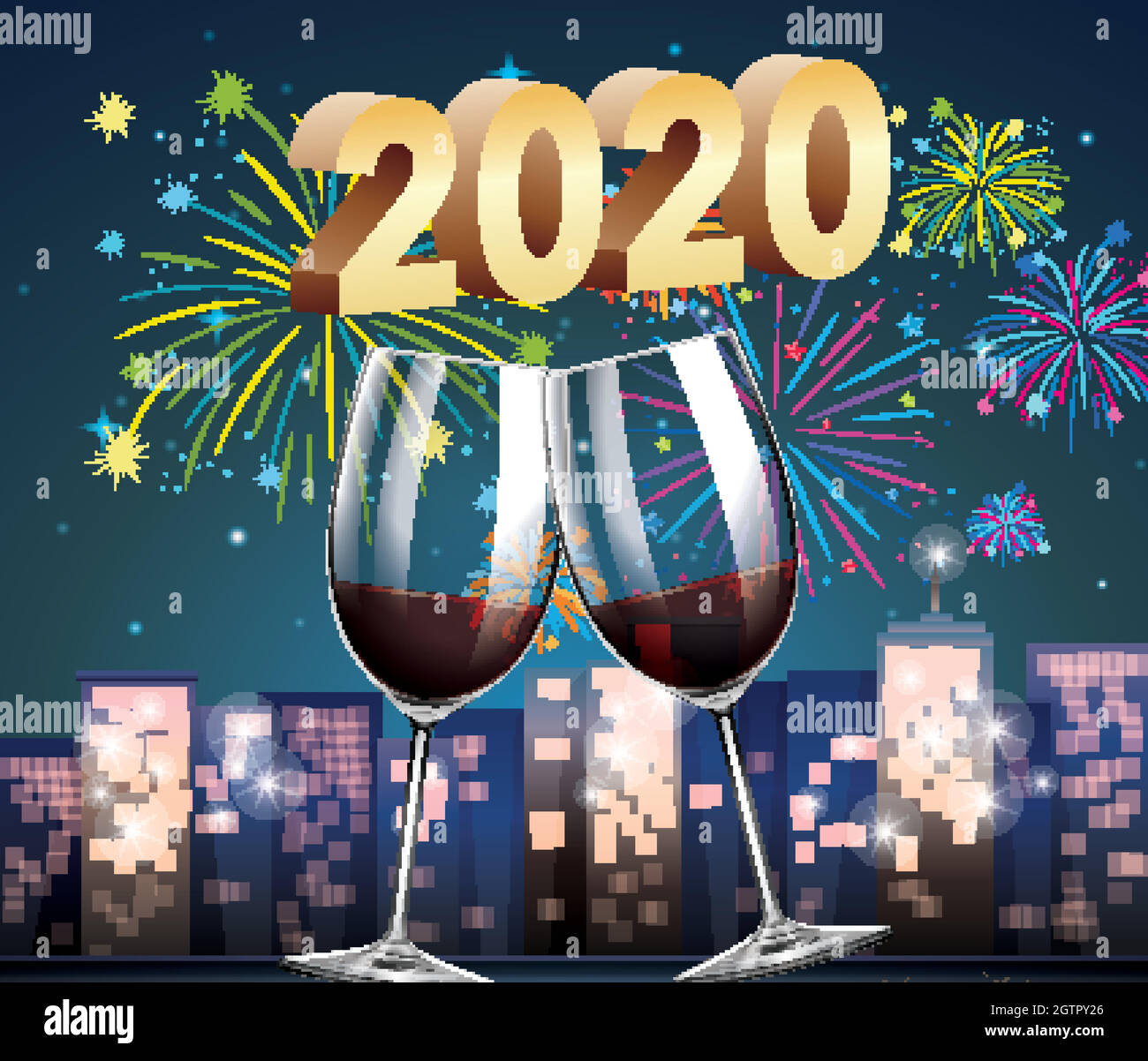 New city 2020 Stock Vector Images - Alamy