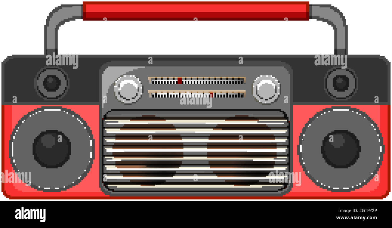 Modern radio player Stock Vector Images - Alamy