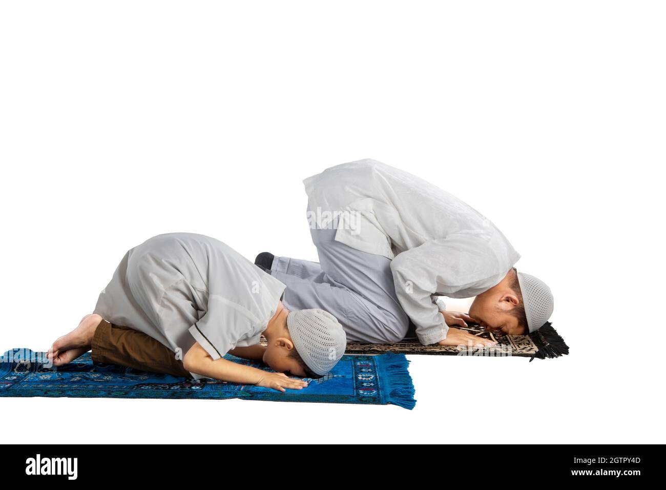 Indian people praying Cut Out Stock Images & Pictures - Alamy