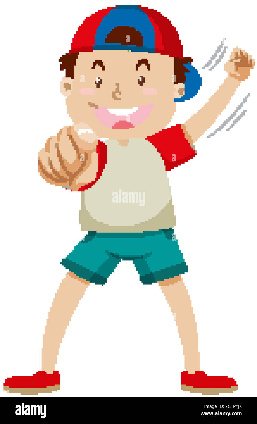 Good jumping position Stock Vector Images - Alamy