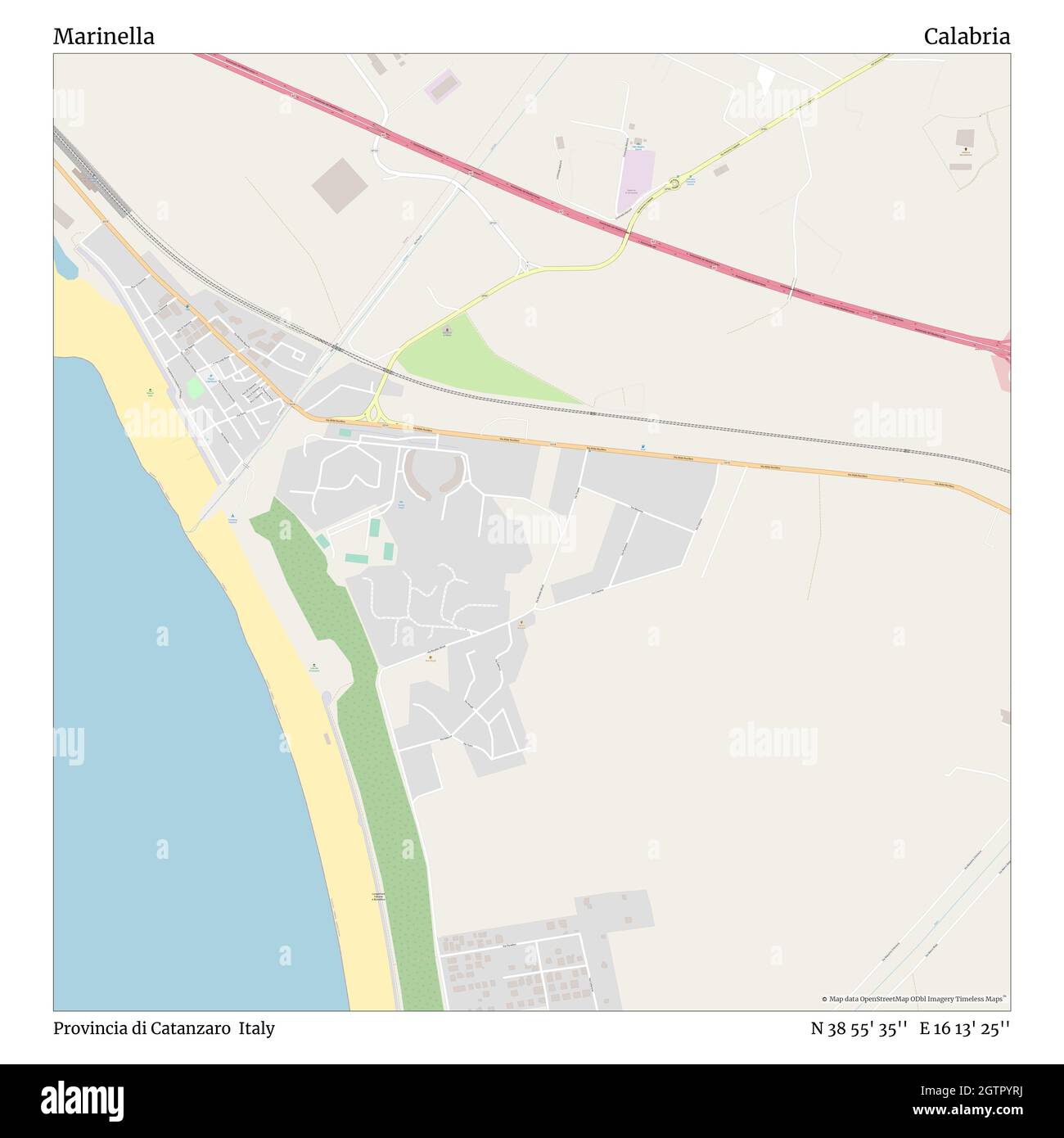 Map of catanzaro hi-res stock photography and images - Alamy