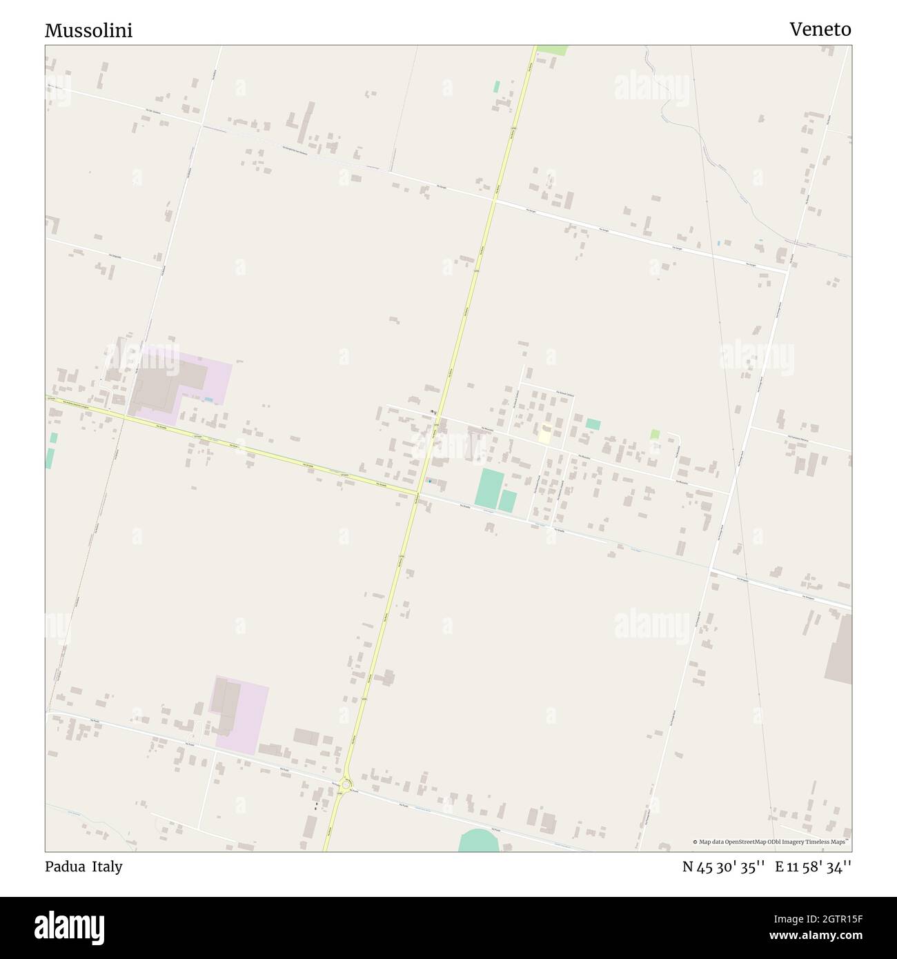 Mussolini poster hi-res stock photography and images - Alamy