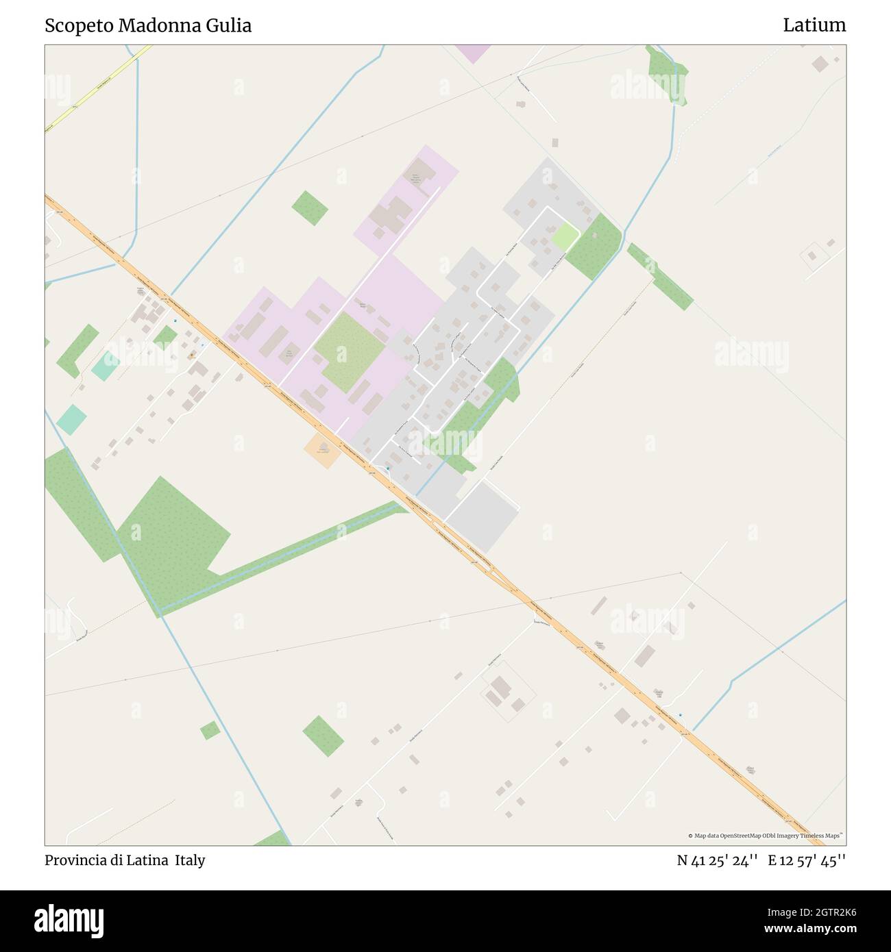 Scopeto Madonna Gulia, Provincia di Latina, Italy, Latium, N 41 25' 24 ...