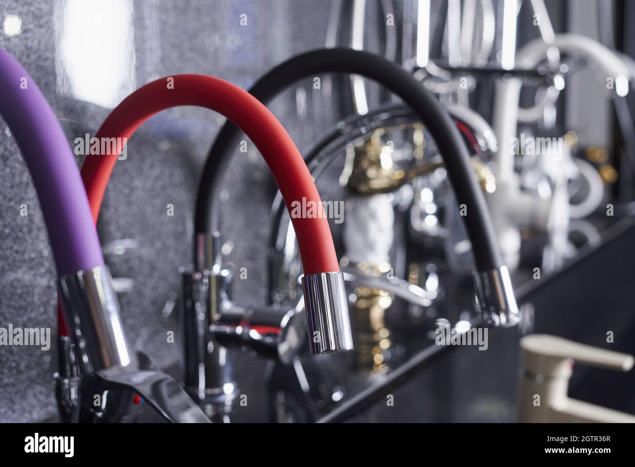 Different water pipes in a plumbing store Stock Photo - Alamy