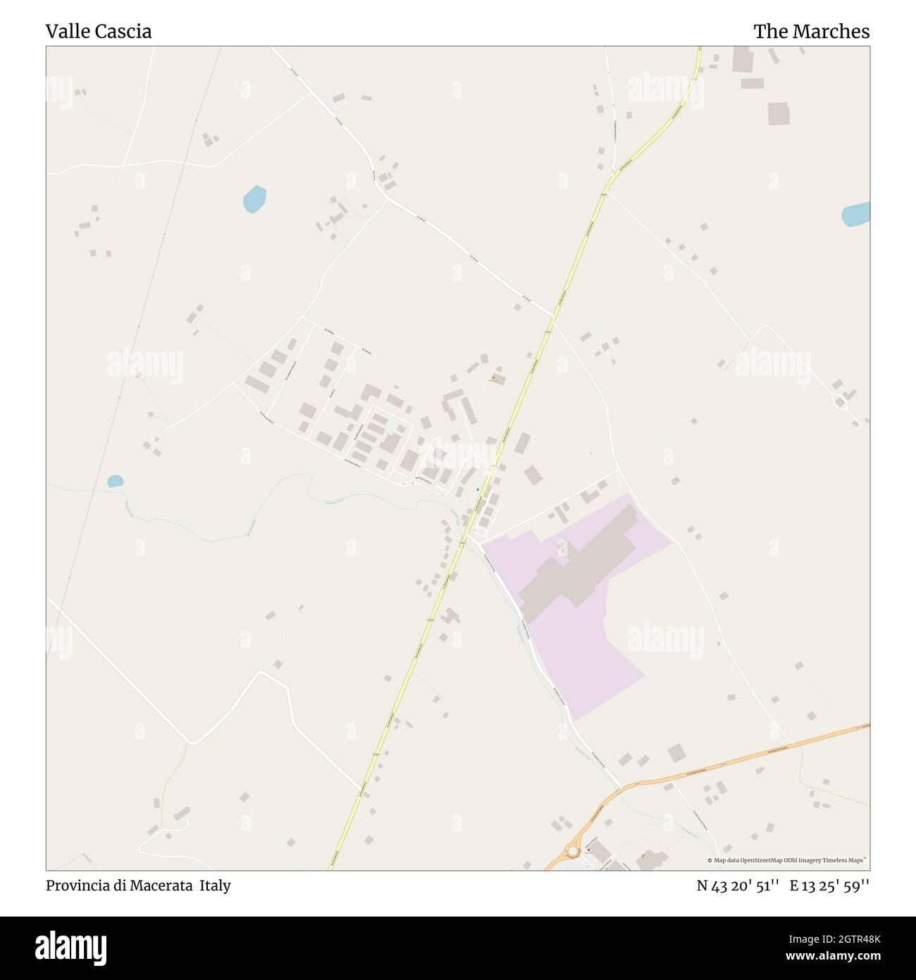 Valle cascia hi-res stock photography and images - Alamy