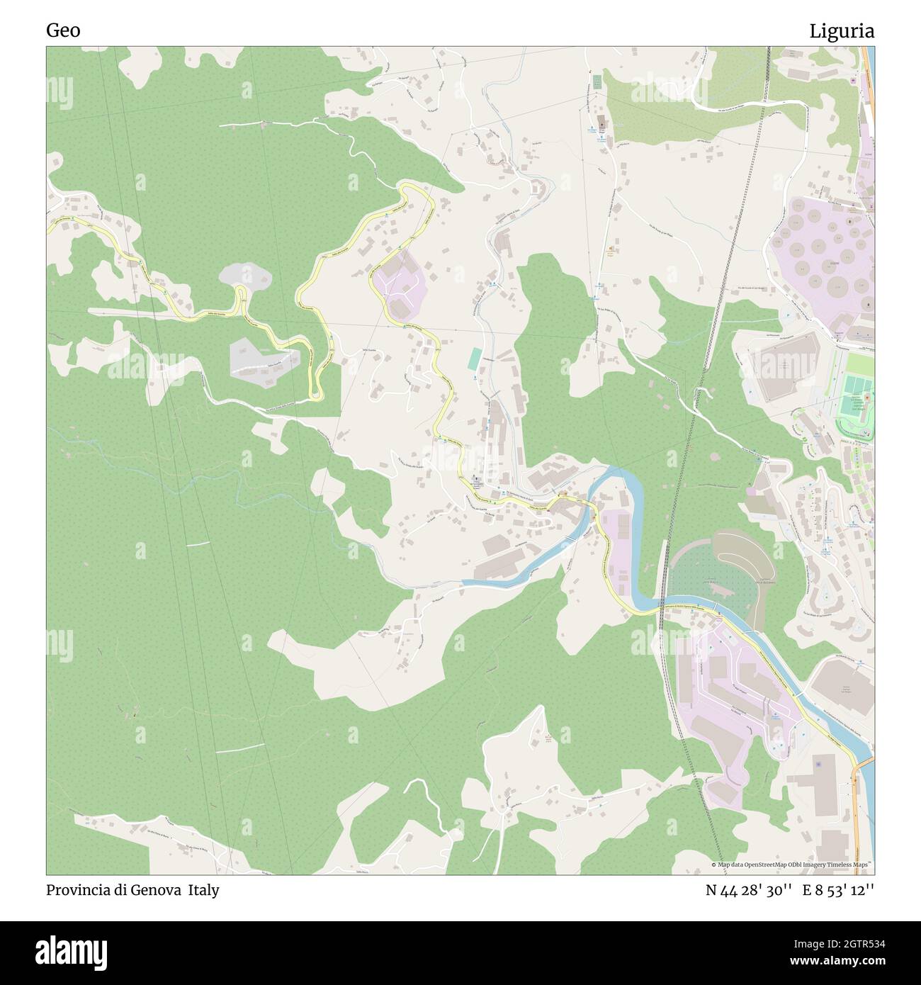 Geo, Provincia di Genova, Italy, Liguria, N 44 28' 30'', E 8 53' 12 ...