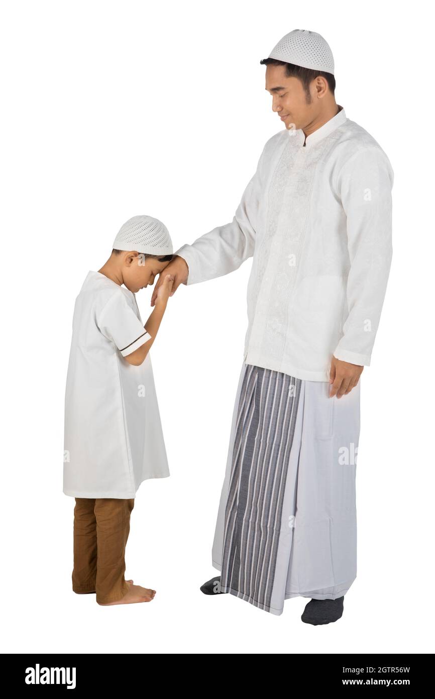 Asian boy father profile hi-res stock photography and images - Alamy